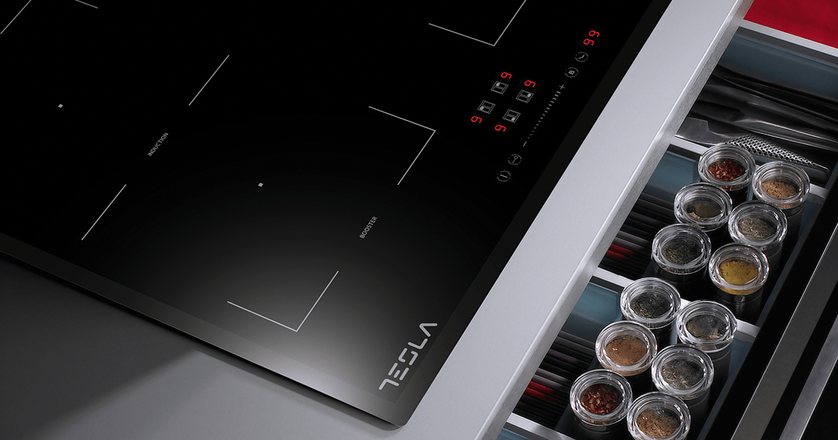Tesla.info | BUILT-IN COOKTOP WITH FOUR BURNERS