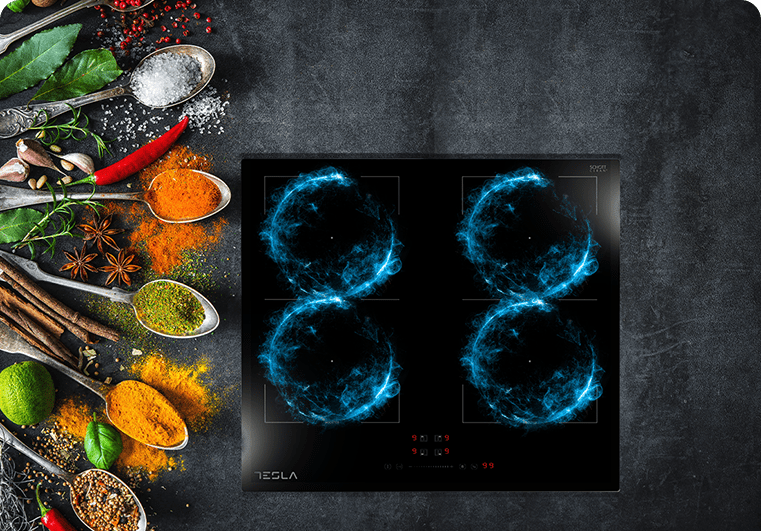 Tesla.info | BUILT-IN COOKTOP WITH FOUR BURNERS