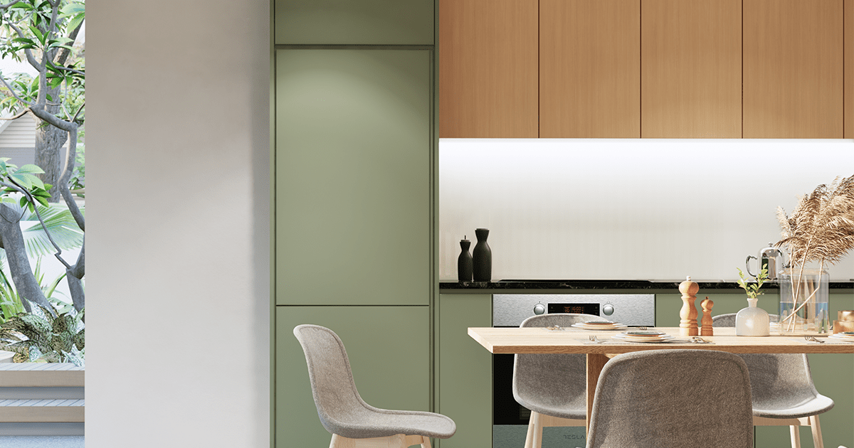 Tesla.info | A BUILT-IN FRIDGE: PERFECT FOR THIS KITCHEN!